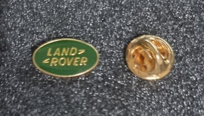 Land Rover Pin Logo golden glasiert - Maße 16x9mm | eBay.de
