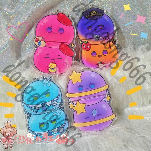 10cm Xavier Sylus Anime Love and Deepspace Cosplay Cute Pull up Acrylic ...