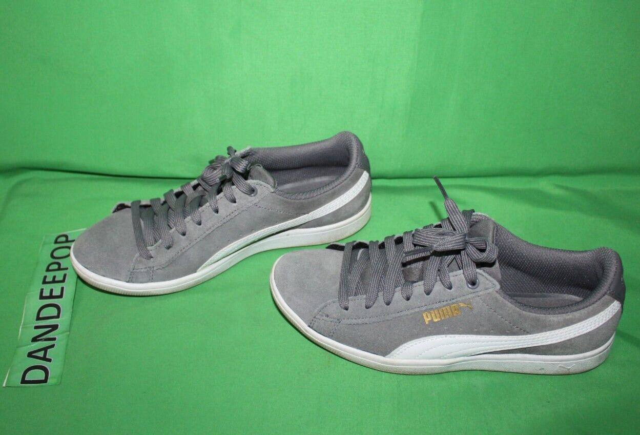 Puma Suede Classic Gray Sneakers Shoes Women's Size 6 | eBay