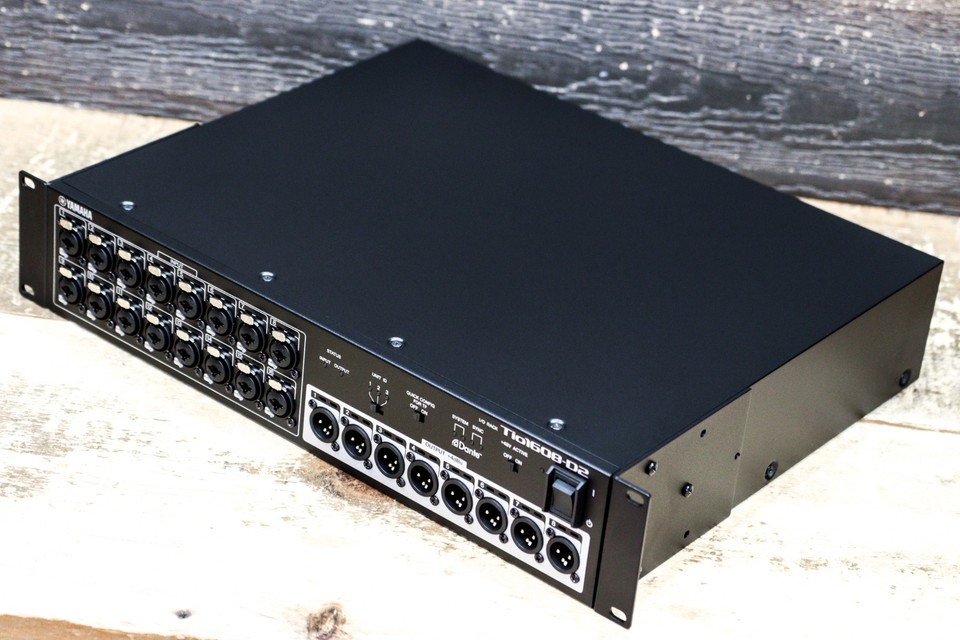 Yamaha Tio1608-D2 Audio Interface 16 mic/line Inputs Dante Stagebox I/O ...