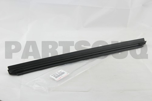 6817412170 Genuine Toyota WEATHERSTRIP, REAR DOOR GLASS, INNER LH 68174 ...