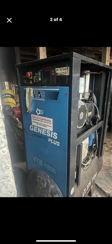 Genesis Plus Vte 1508 Air Compressor 3 Phase | eBay UK