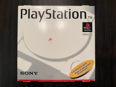 PlayStation 1 SCPH‑5501 Console New in Box NIB + PS‑X‑Change 2 + Memory ...