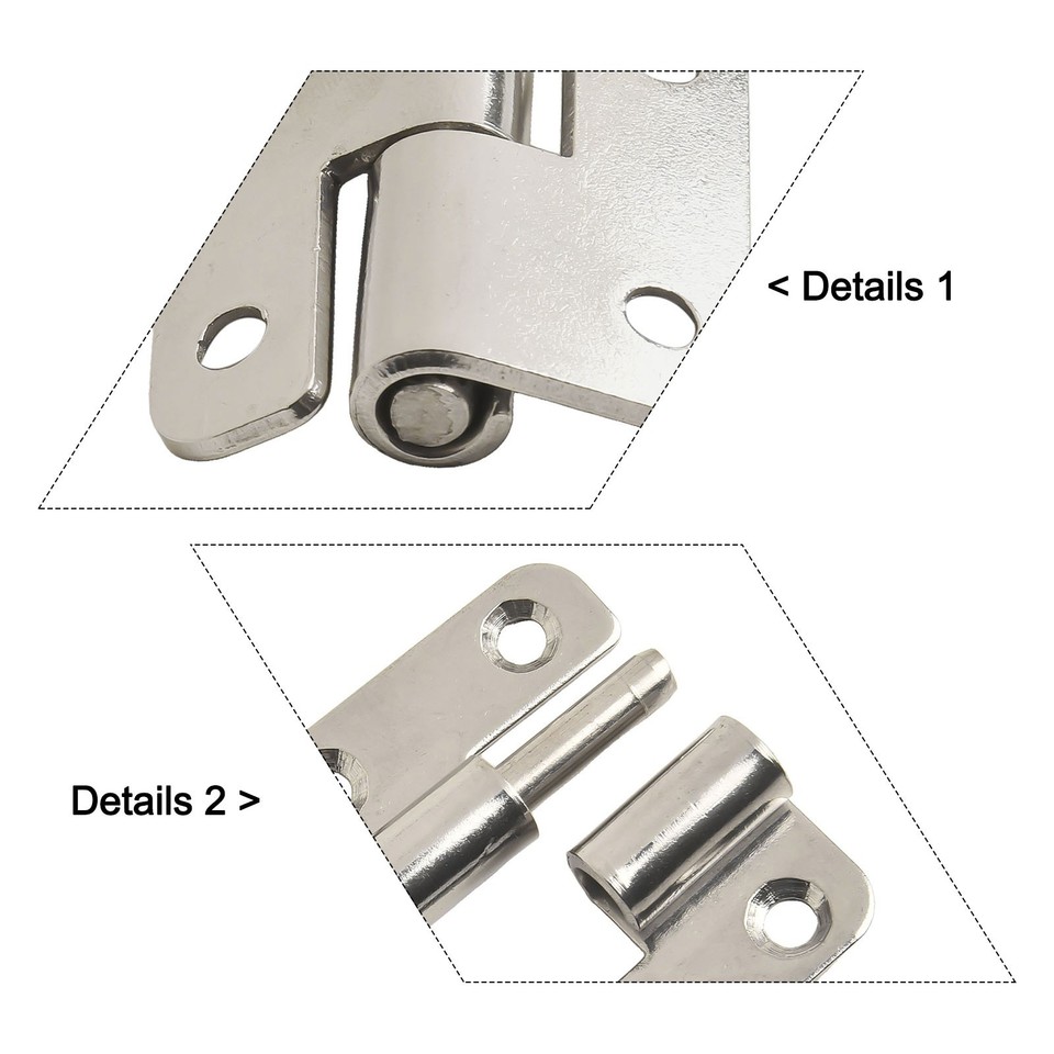 Removable Hinge Detachable Hinge Duty Swing Hinge Heavy Lift Off Silver ...