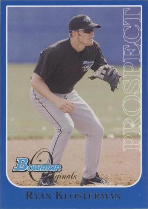 2006 Bowman Originals - Prospects Ryan Klosterman #BO53 Blue /249 (RC ...