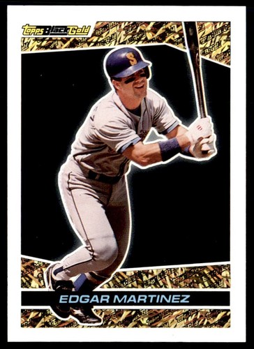 1993 Topps Black Gold Edgar Martinez Seattle Mariners #37 | eBay