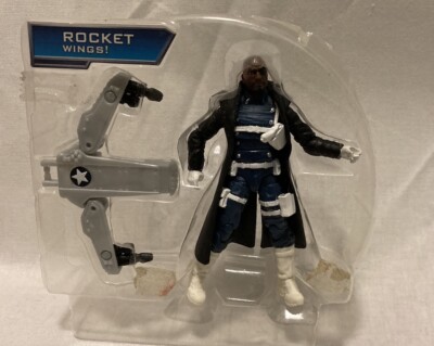 Marvel Avengers Assemble Shield Gear Jet Armor Nick Fury 3.75" Action ...