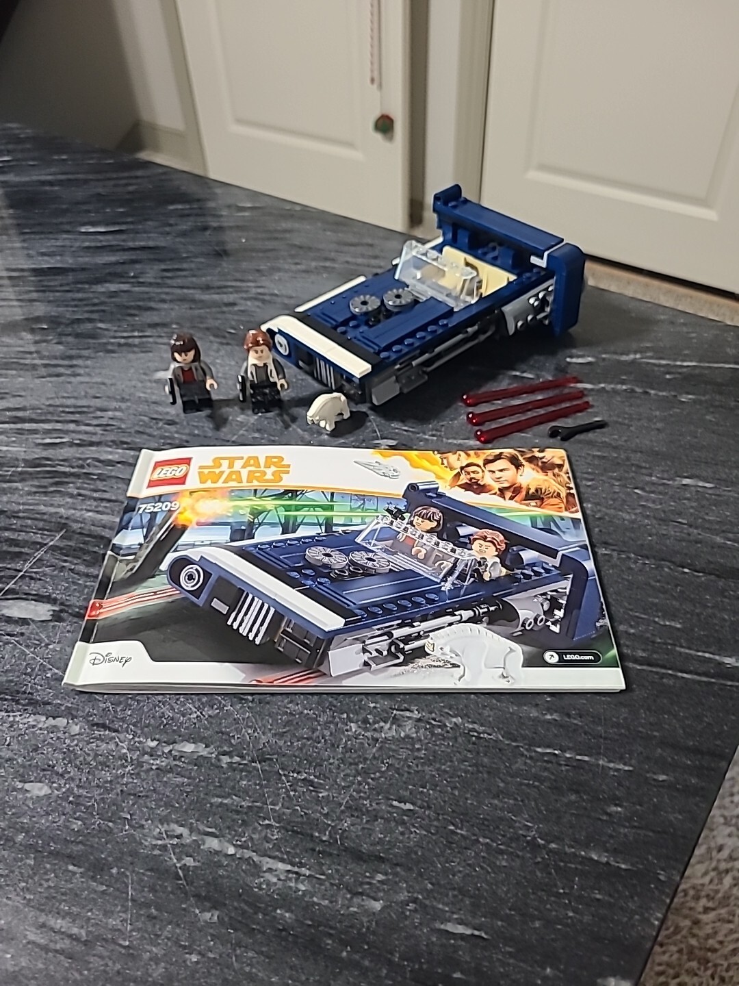 100% Complete LEGO Star Wars 75209 Han Solo's Landspeeder W ...