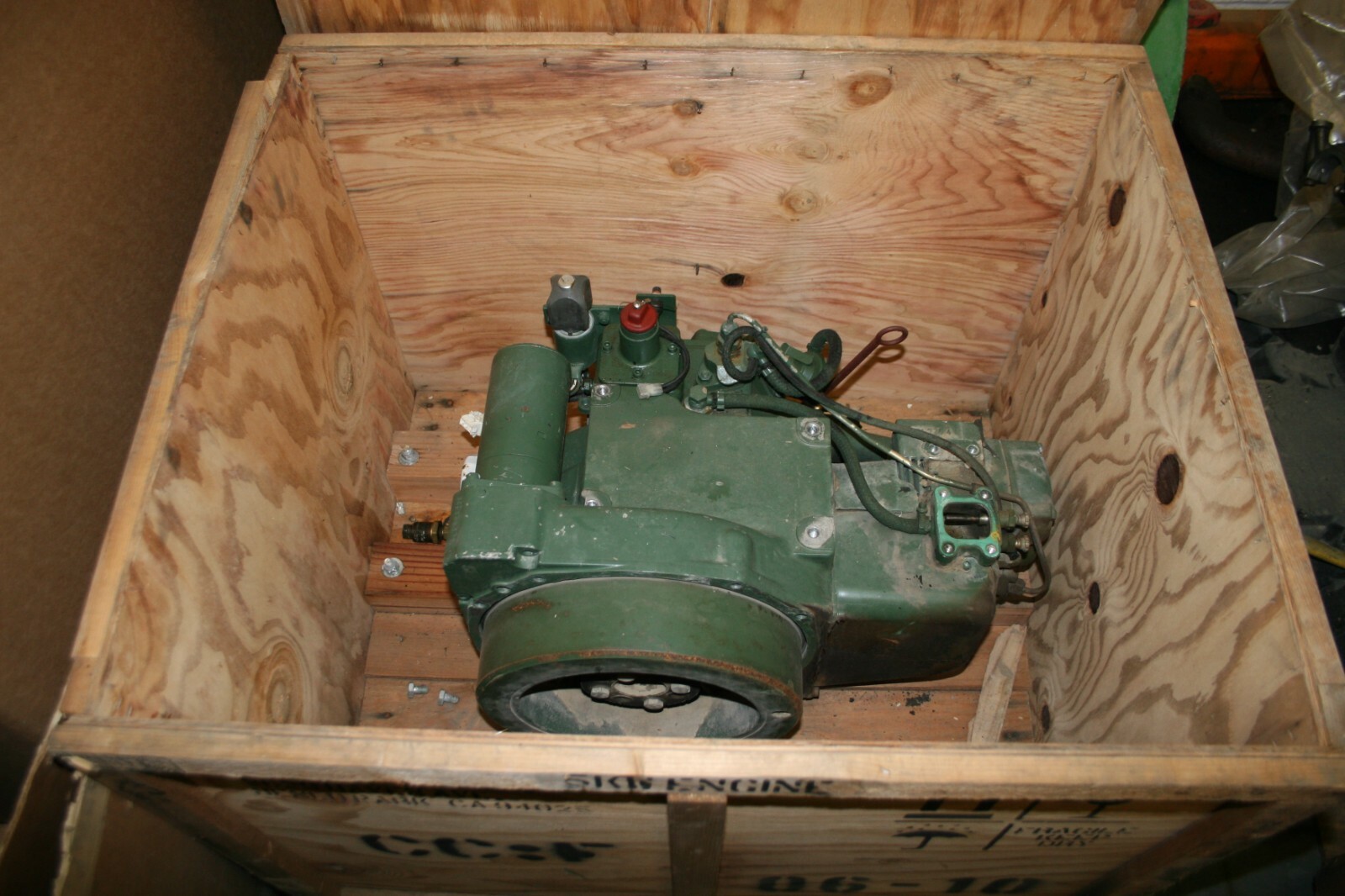 Farymann 43F 1 Cyl 15HP Diesel "HIt-and-miss" Continuous Duty Engine | eBay