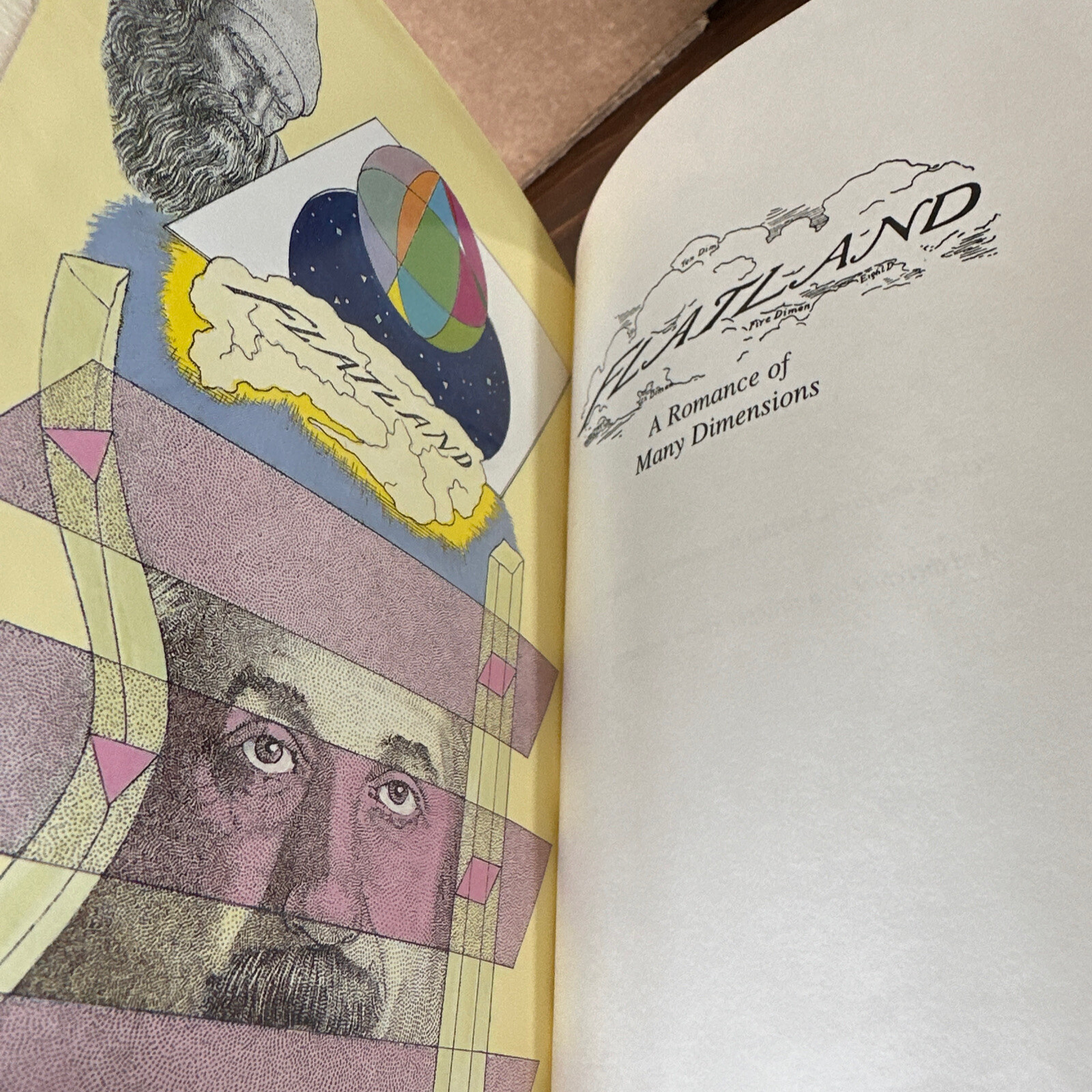 Flatland. Edwin A. Abbott. Easton Press. Masterpieces of Science ...