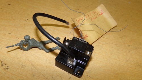 Klixon Texas Instruments 8347A-34-33 Relay WW23X132 Overload Relay | eBay