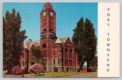 Port Townsend Washington, Jefferson County Court House, Vintage ...
