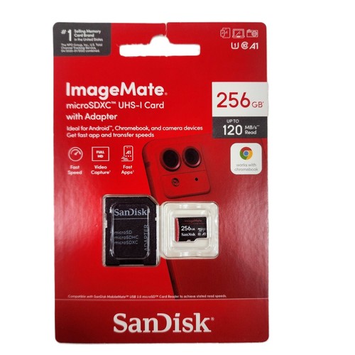 SD Memory Card Sandisk ImageMate 256GB SD CARD SDXC UHS-I Card 150 MB/s ...