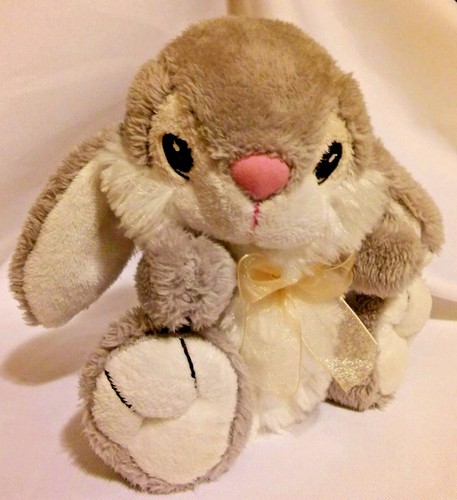 Dan Dee Bunny Rabbit Cute Cuddly Soft Plush 7" Hoppy Hopster Thumper ...