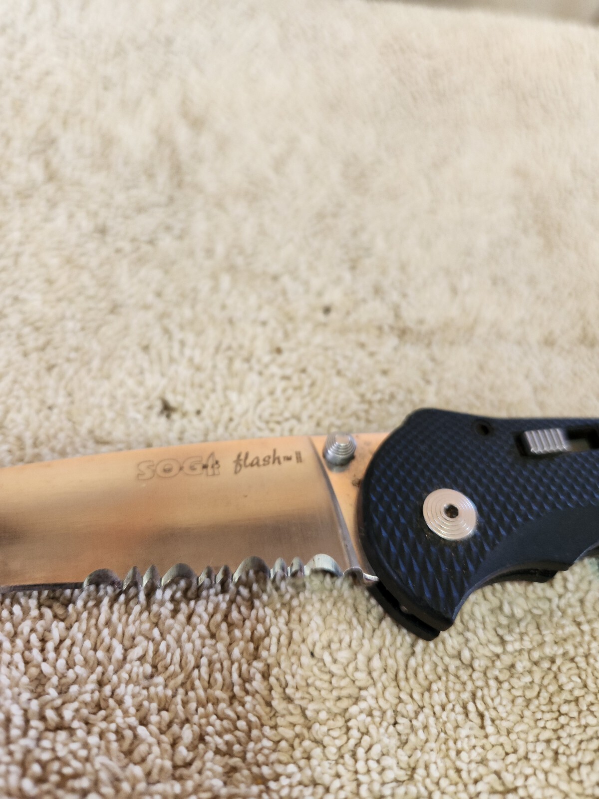 SOG Flash II FSA 98-Folding Knife-Early Version | eBay