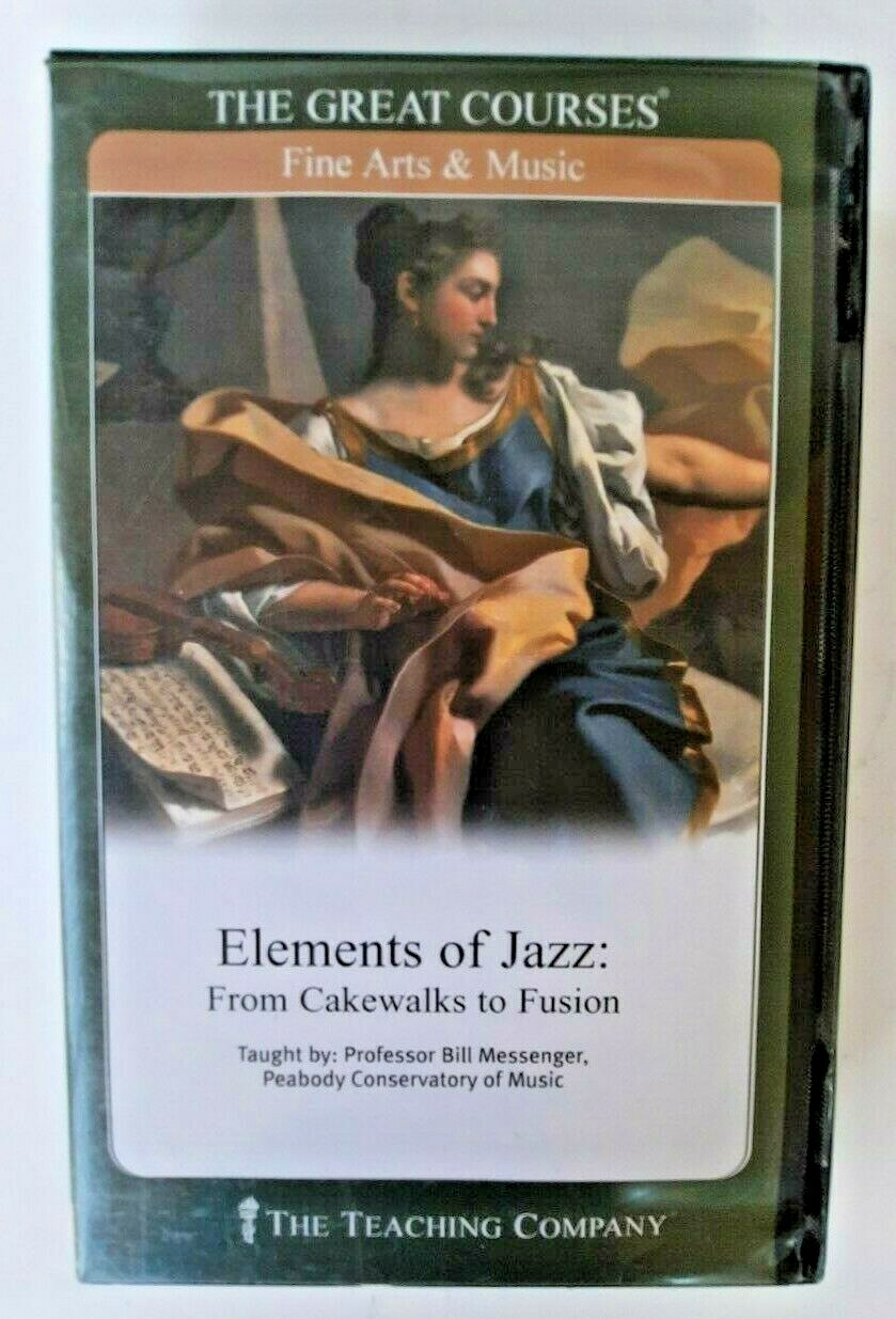 Great Courses: Elements of Jazz From Cakewalks to Fusion CDs Guidebook ...