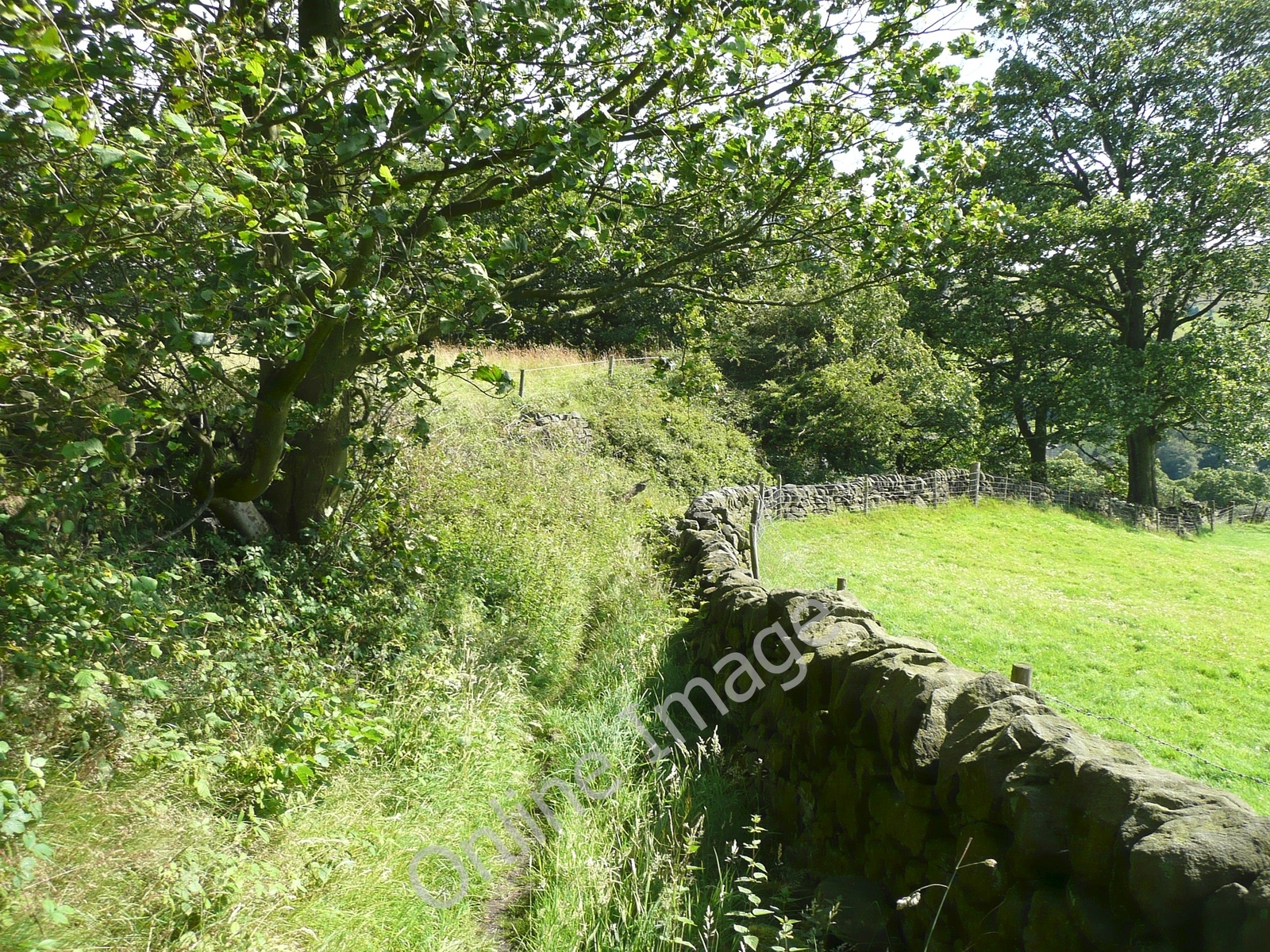 Photo 6x4 Hebden Royd Footpath 18, Mytholmroyd Hebden Bridge This would ...