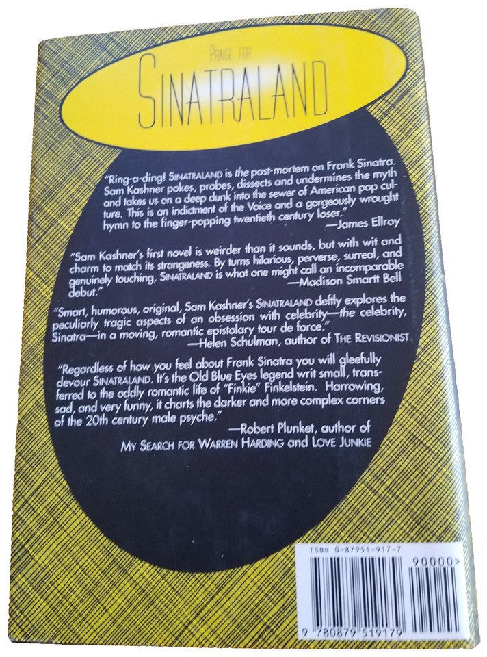 SINATRALAND by Sam Kashner (1999, Hardcover) New / First / Free ...