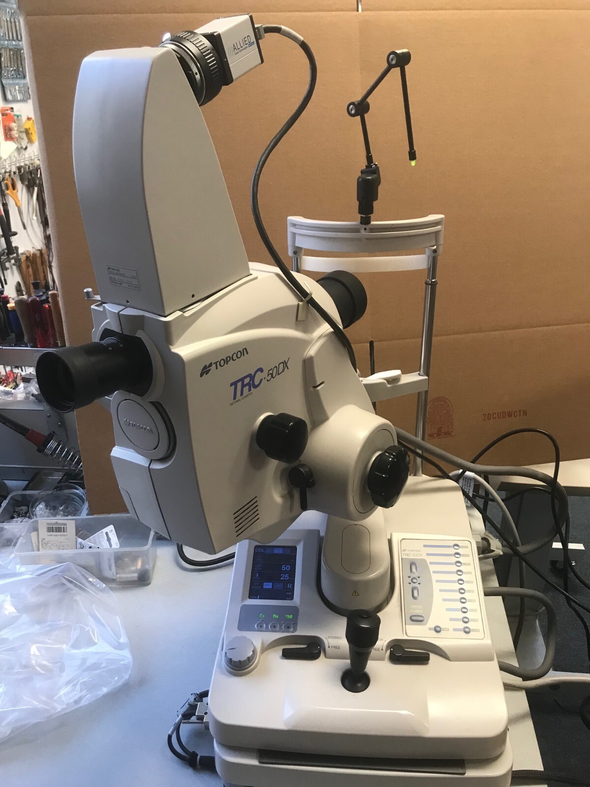 Topcon TRC-50DX Mydriatic Retinal Fundus Camera w/ Topcon ImageNet ...