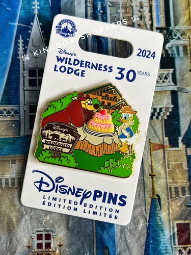 2024 Disney Parks Wilderness Lodge Humphrey Donald 30th Anniversary Pin ...