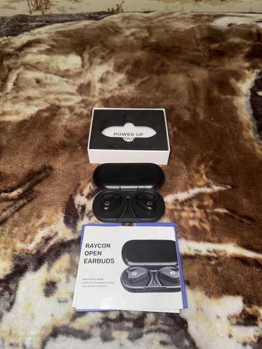 Raycon - Open Earbuds - Black - Cleaned/Tested - SHIPS FREE READ ...