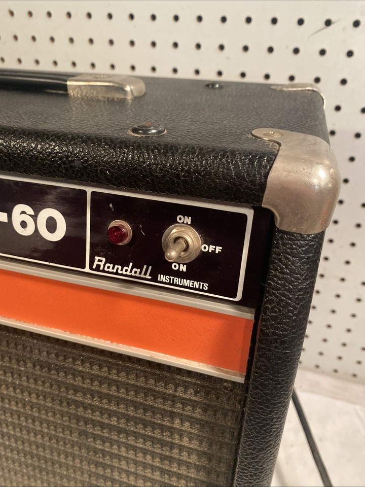 Vintage Randall RG60- 112 Combo Amp Great Condition | eBay