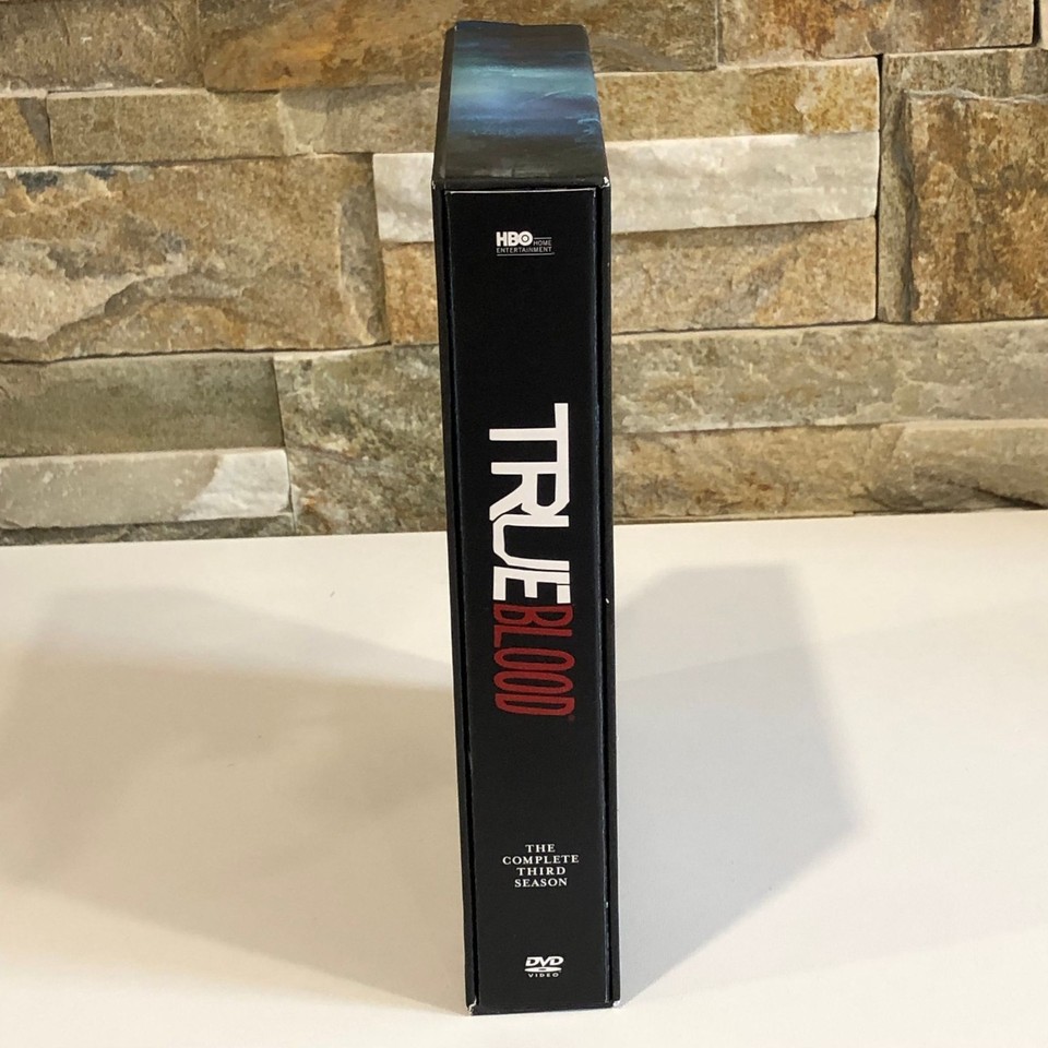 True Blood The Complete Third Season DVD Box Set HBO TV Series Slipcase ...