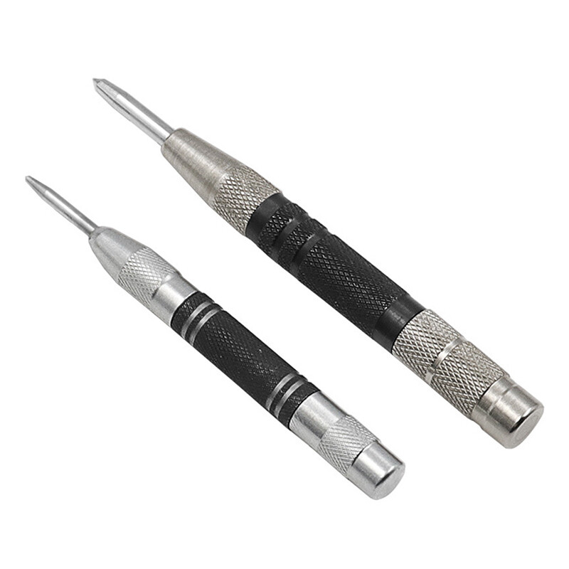 Automatic Center Punch Spring Loaded Locator Woodworking Metal Dr ...