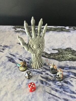 Dread Lich Hand 3d printed Character Props for D&D Pathfinder RPG ...