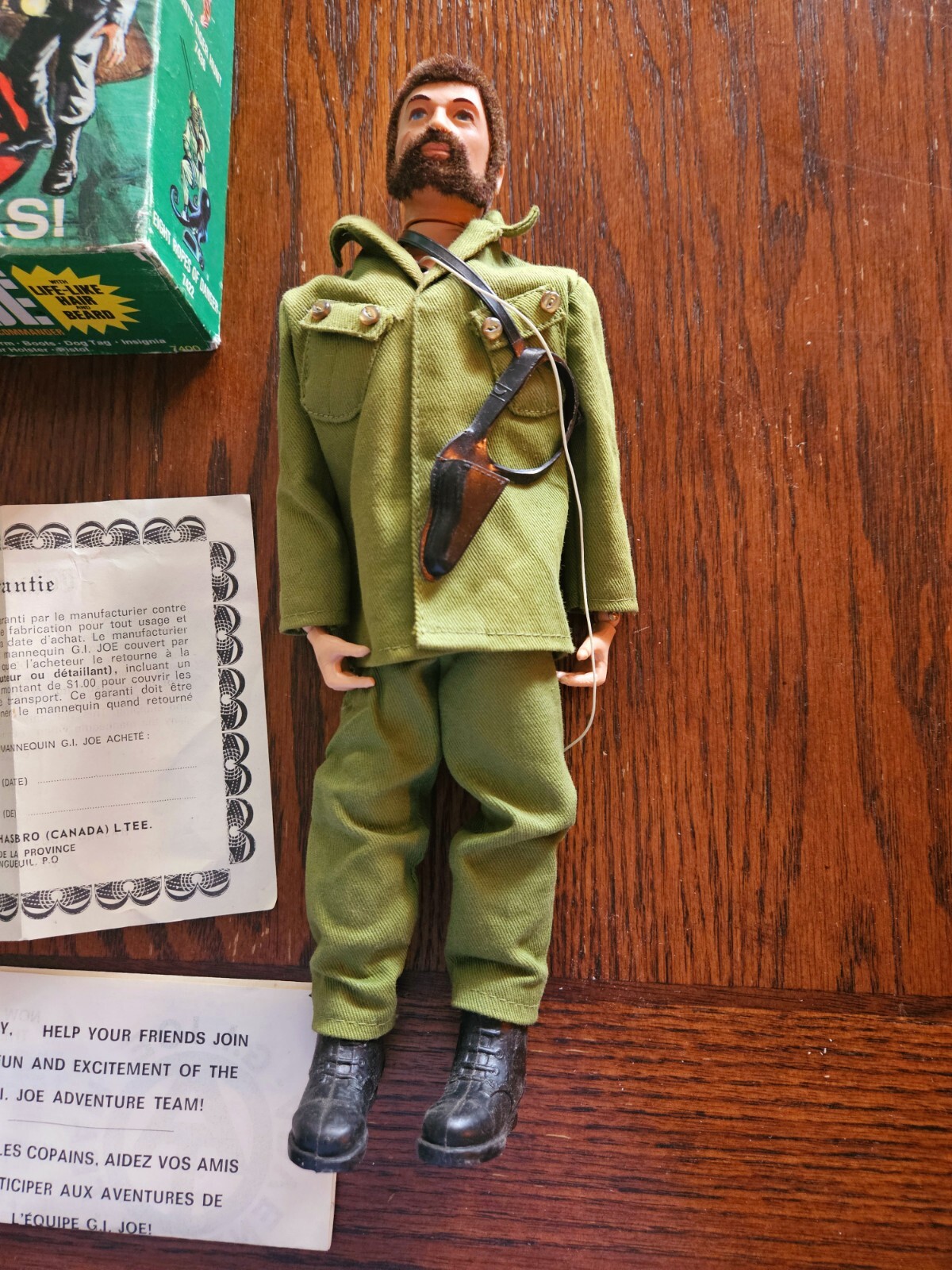 G.I. Joe Talking Adventure Team Commander 1970 in BOX Adventurer TALKS ...