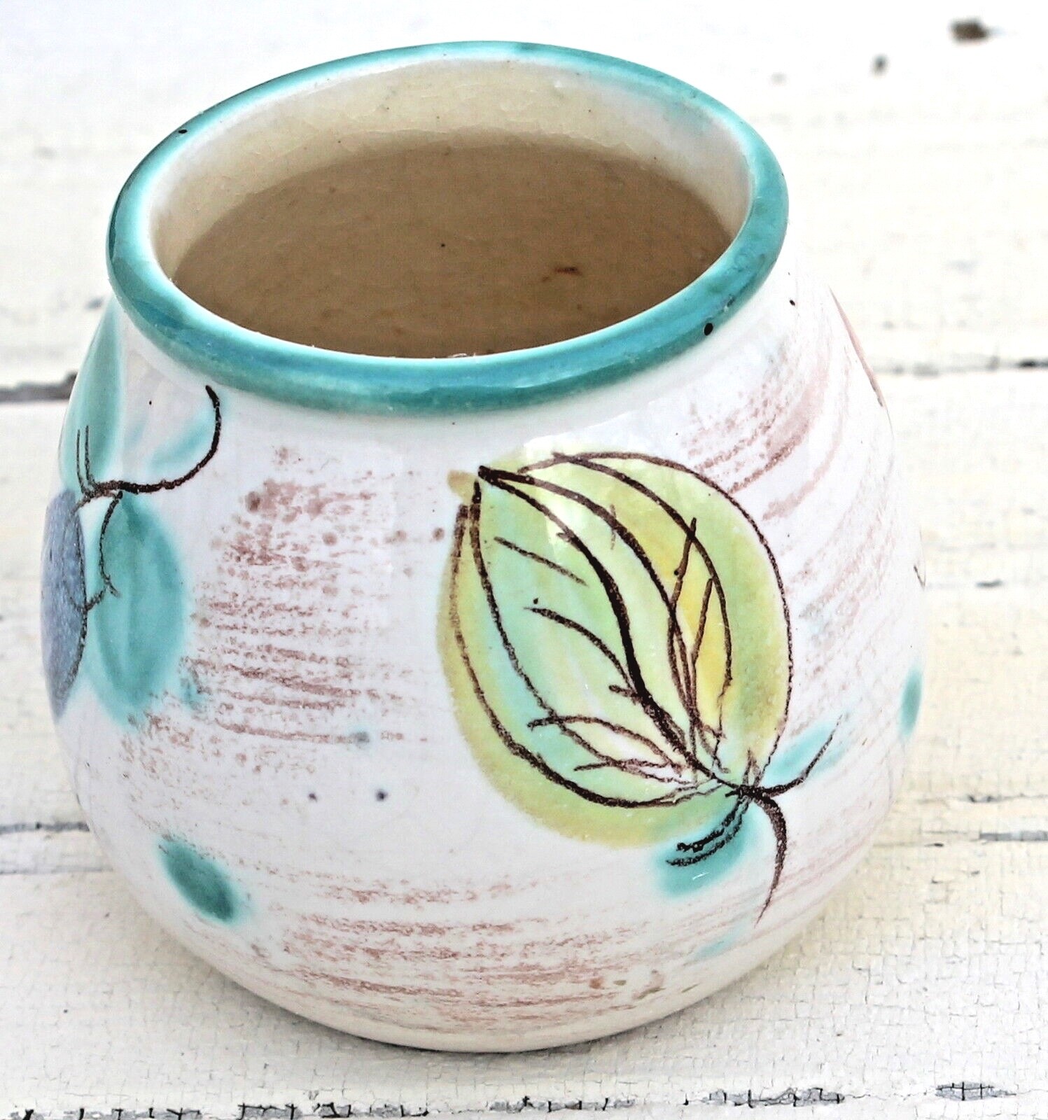 Vintage Hand Made in Germany Small Pot Jar, 2.75” tall | eBay