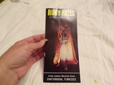 VTG Brochure Ruby Falls Cavern Castles Chattanooga Tennessee | eBay