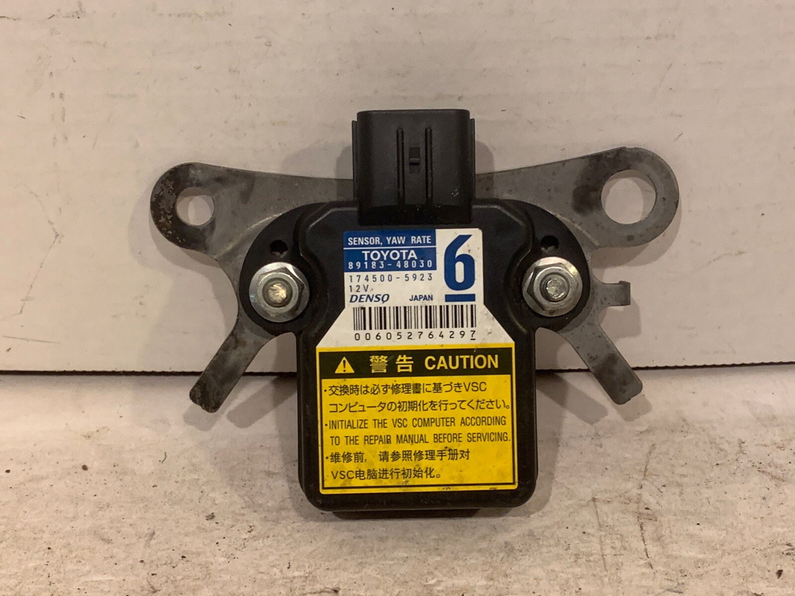 LEXUS CT200h 2011-2017 SENSOR,YAW RATE 89183-48030 OEM | eBay