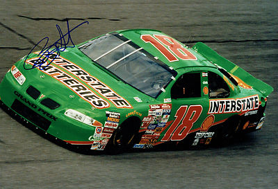 Bobby LABONTE SIGNED 12x8 Photo AFTAL Autograph COA NASCAR Pontiac ...