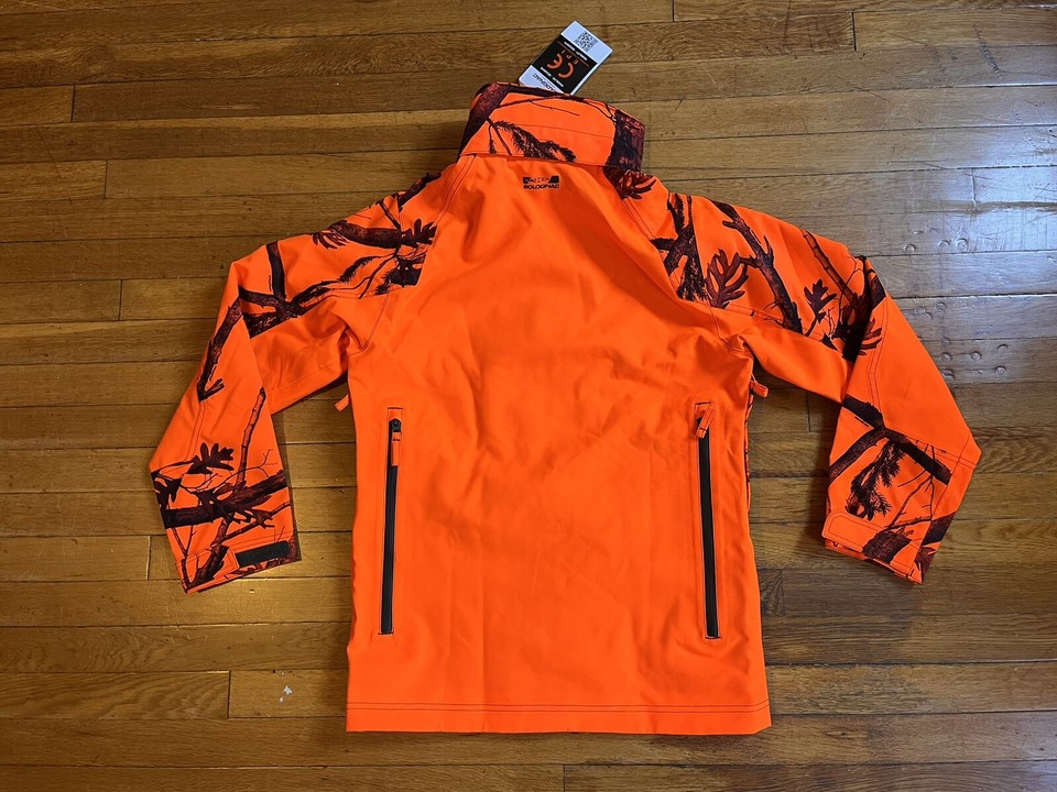 Decathlon Solognac Supertrack 300 Hunting Jacket Men’s Small Orange ...