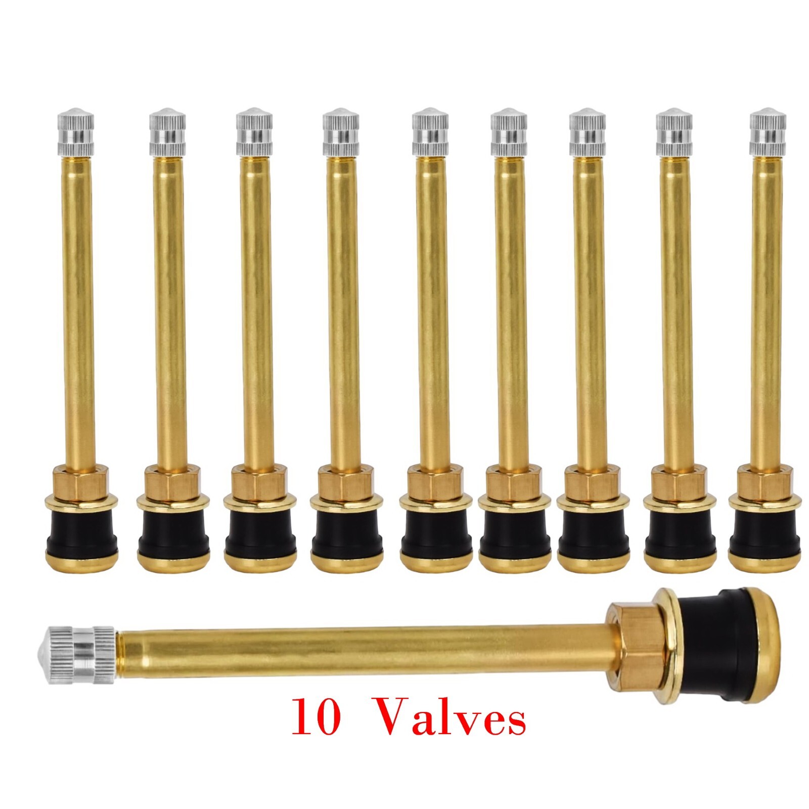 10 Kits TR572 Truck Tire Valve Stem Wheels 22.5 /24.5 For Rim Φ.625 ...