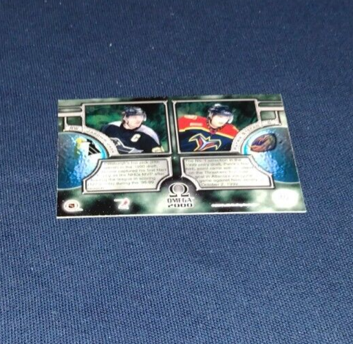 Jaromir Jagr Patrik Stefan Omega 2000 Hockey Card | eBay