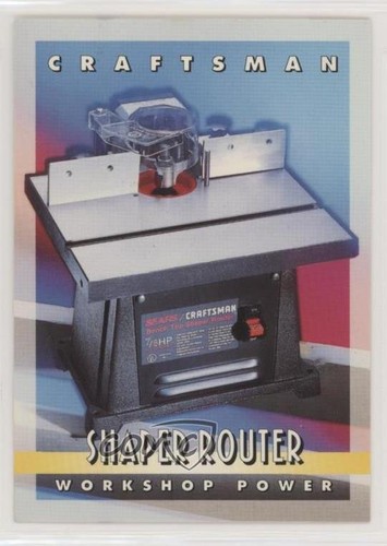 1993 Sears Craftsman Tools Shaper Router #32 0b5 | eBay