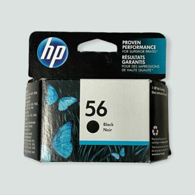 HP 56 Original Ink Cartridge (C6656AN#140) - Black | eBay