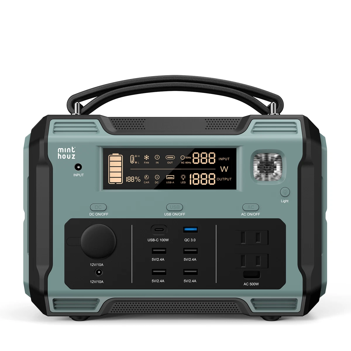 Fremo 276 Watt Battery Powered Portable Generator Grey X300, 53% OFF