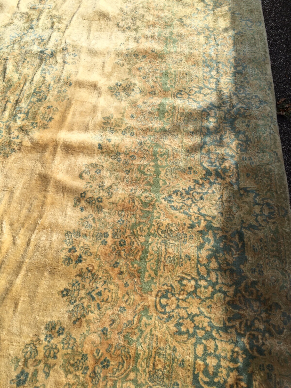 9x17 Magnificent Oversize Palace size Oriental Area Rug Beige Blue | eBay