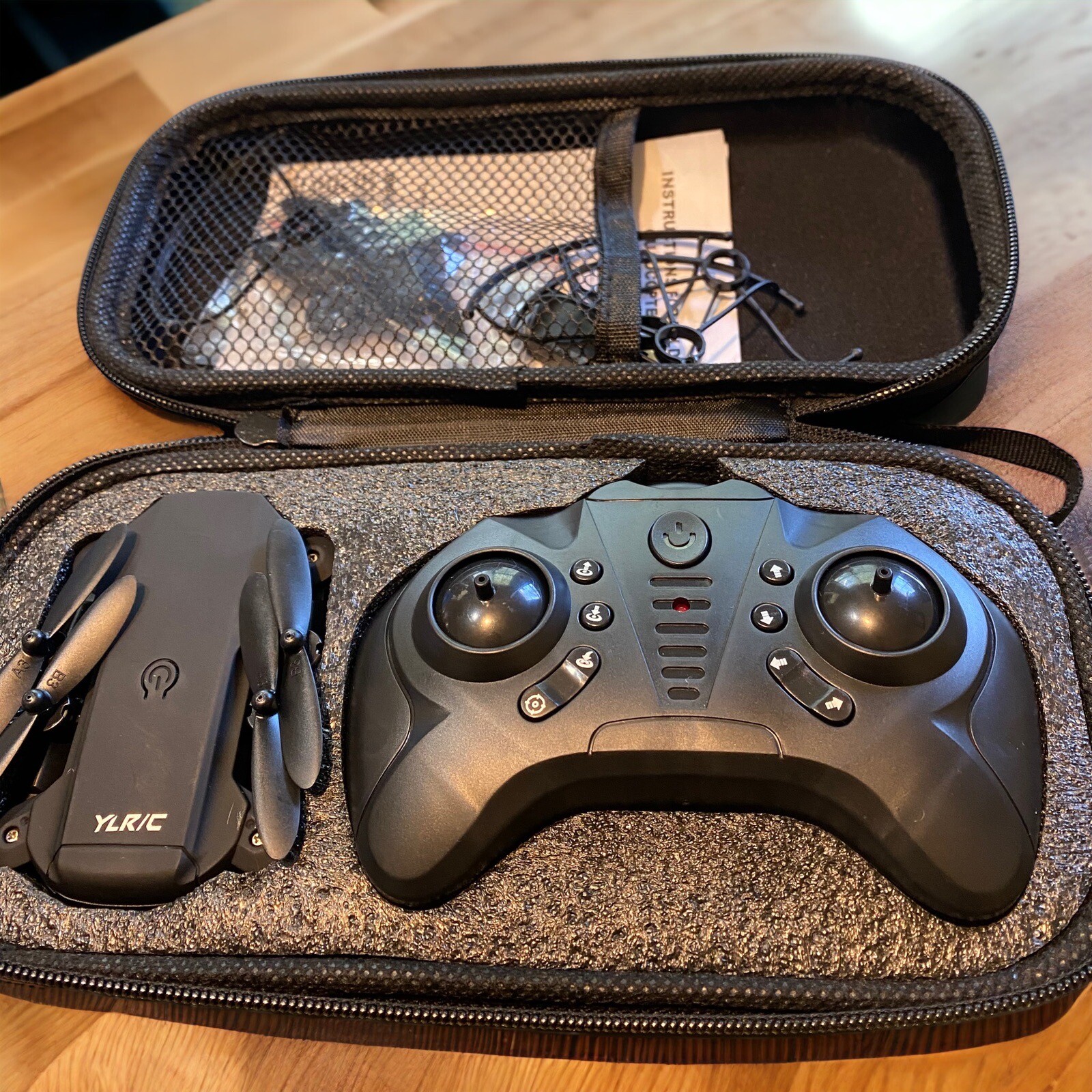 YLR/C Model Folding Remote Control Compact Ultra-Lightweight Quadcopter ...