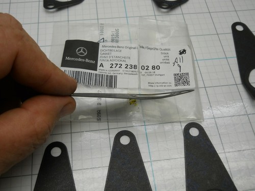 Mercedes Benz 272 238 02 80 Gasket for Shut Off Valve Lot of QTY 9 OEM ...
