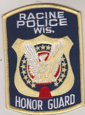 Racine WI Police Honor Guard obsolete patch shipped from Australia | eBay