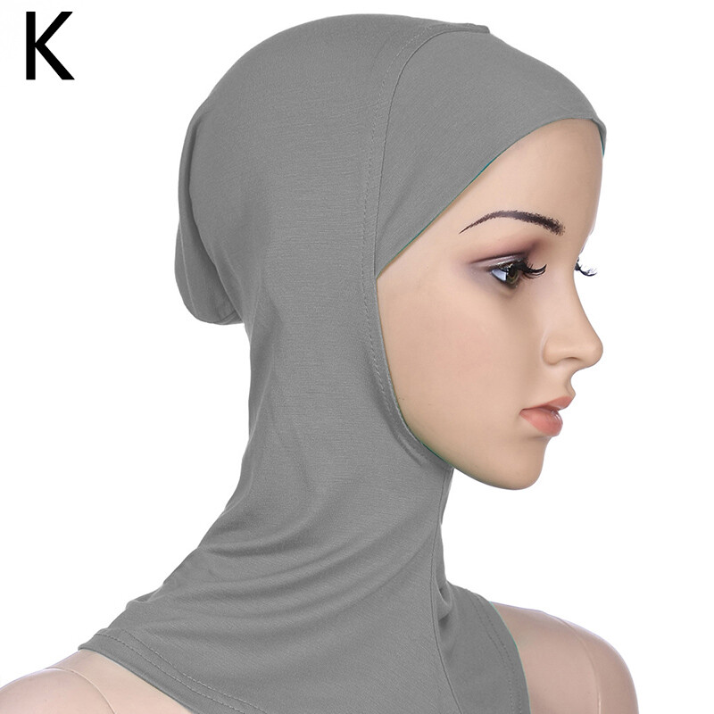 Women Islamic Hat Neck Cover Muslim Bonnet Underscarf Cap Ninja Hijab Headwrap | eBay