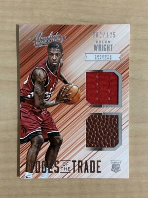 DELON WRIGHT TORONTO RAPTORS 15-16 ABSOLUTE 82/125 CARD #20 | eBay