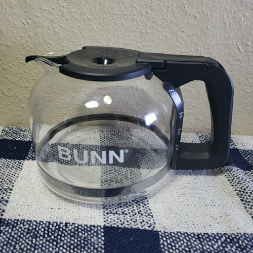 Bunn 10 Cup Carafe GRX-B Coffee Maker Pot Drip-Free Glass Replacement ...