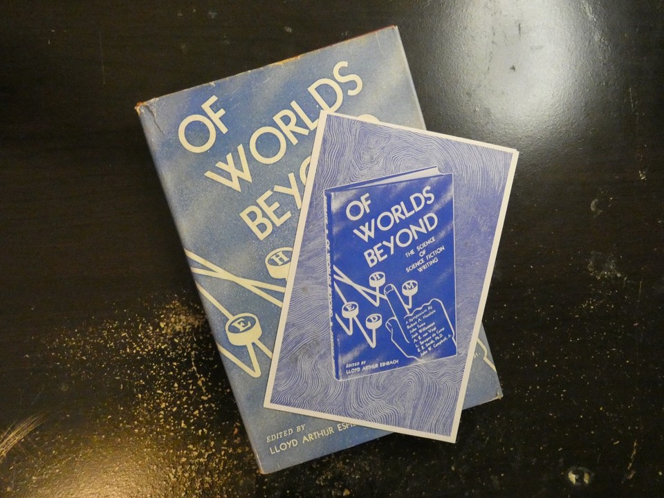 Of Worlds Beyond 1947 Lloyd Arthur Eshbach + Fantasy Press Booklet | eBay