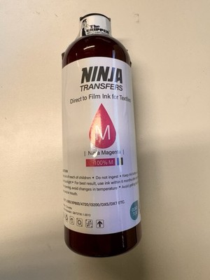 Ninja Transfers DTF Ink Magenta (500ml) | eBay