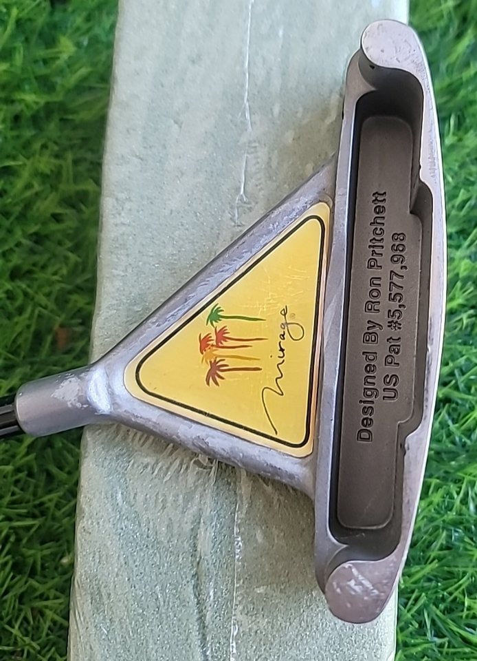 BERMUDA TRIANGLE "Mirage" PUTTER Design by Ron Pritchett Right Handed ...